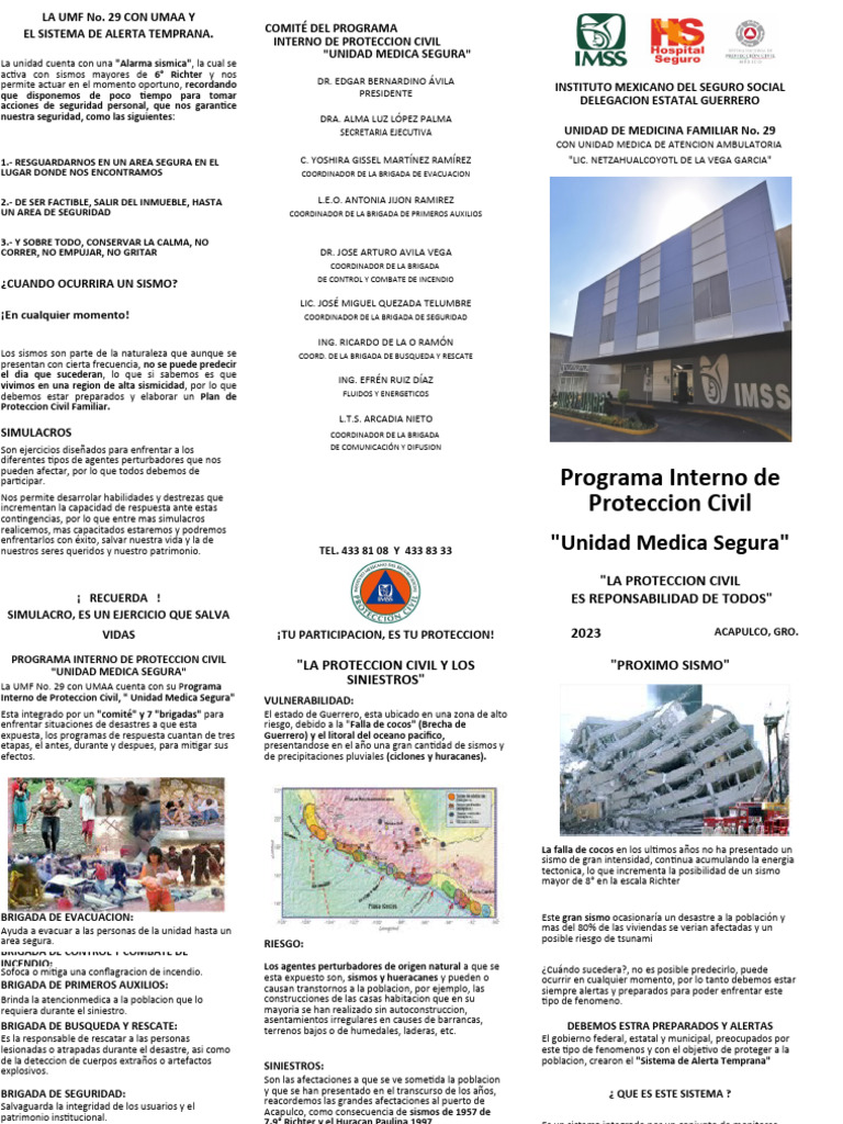 Tripticos 2023 | PDF