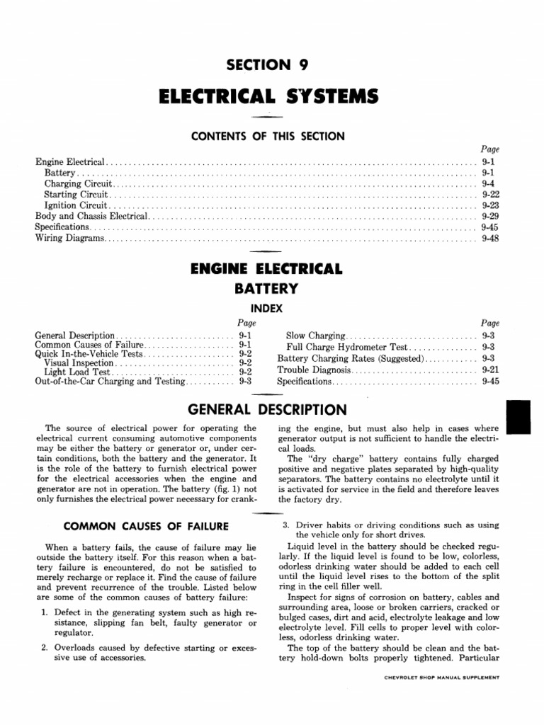 09 1964 CH-Electrical Systems | PDF