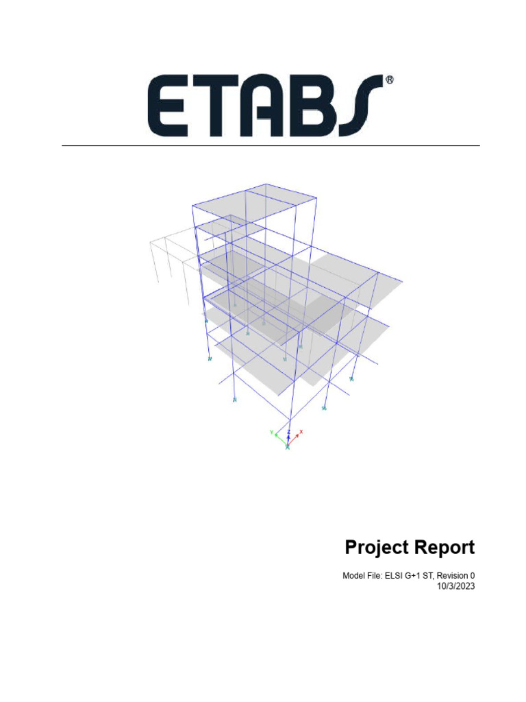Project Report | PDF | Beam (Structure) | Building Engineering