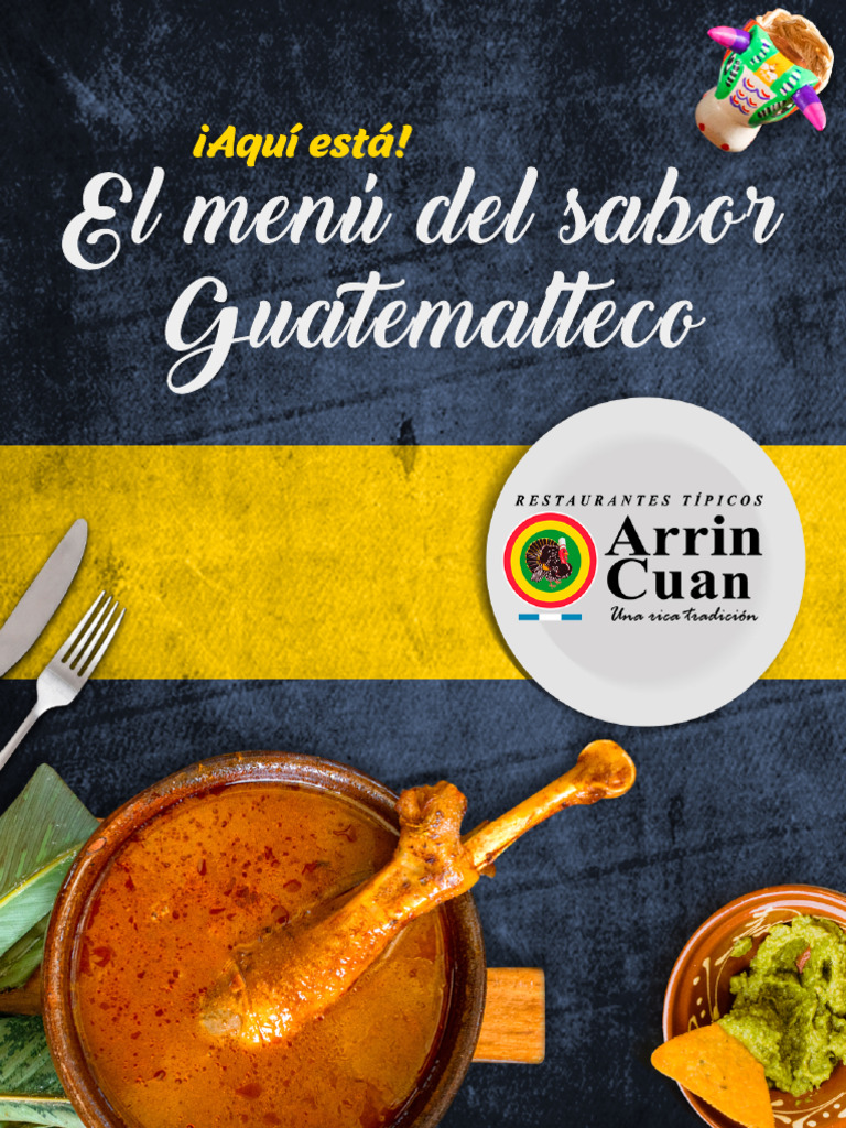Nuevo Menu Arrin Cuan | PDF | Comida y bebida | Cocina latinoamericana
