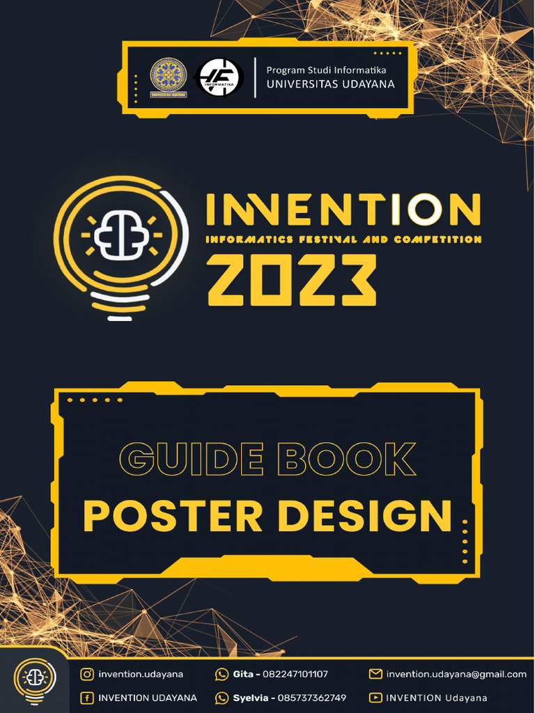 Guide Book Poster Design Invention 2023 | PDF