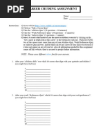 Career Research Worksheet Guide | PDF | Employment | Social Psychology
