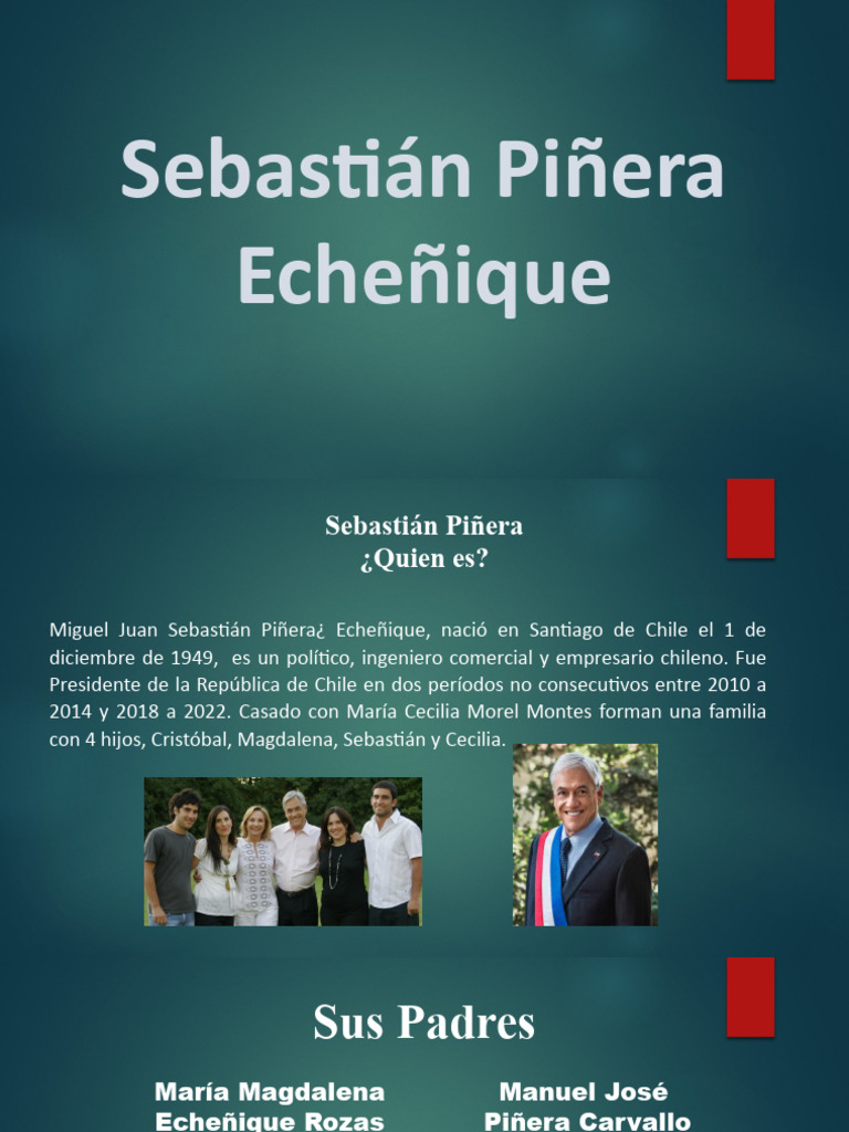 Sebastián Piñera Echeñique | PDF | Economias