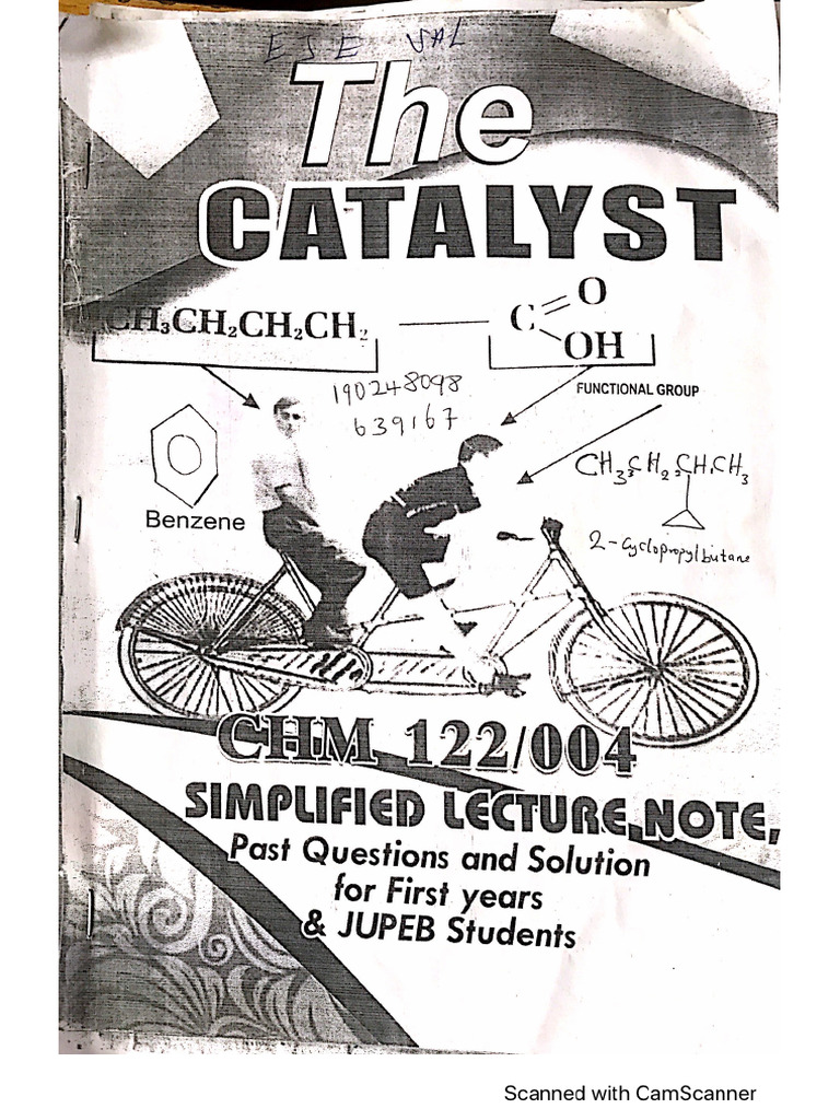 CHM 122 Textbook Catalyst | PDF