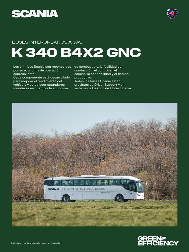 Scania - Intercity - K 340 B4x2NB GAS | PDF