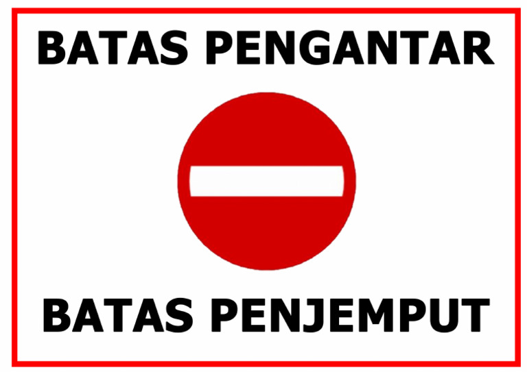 Batas Antar Jemput | PDF