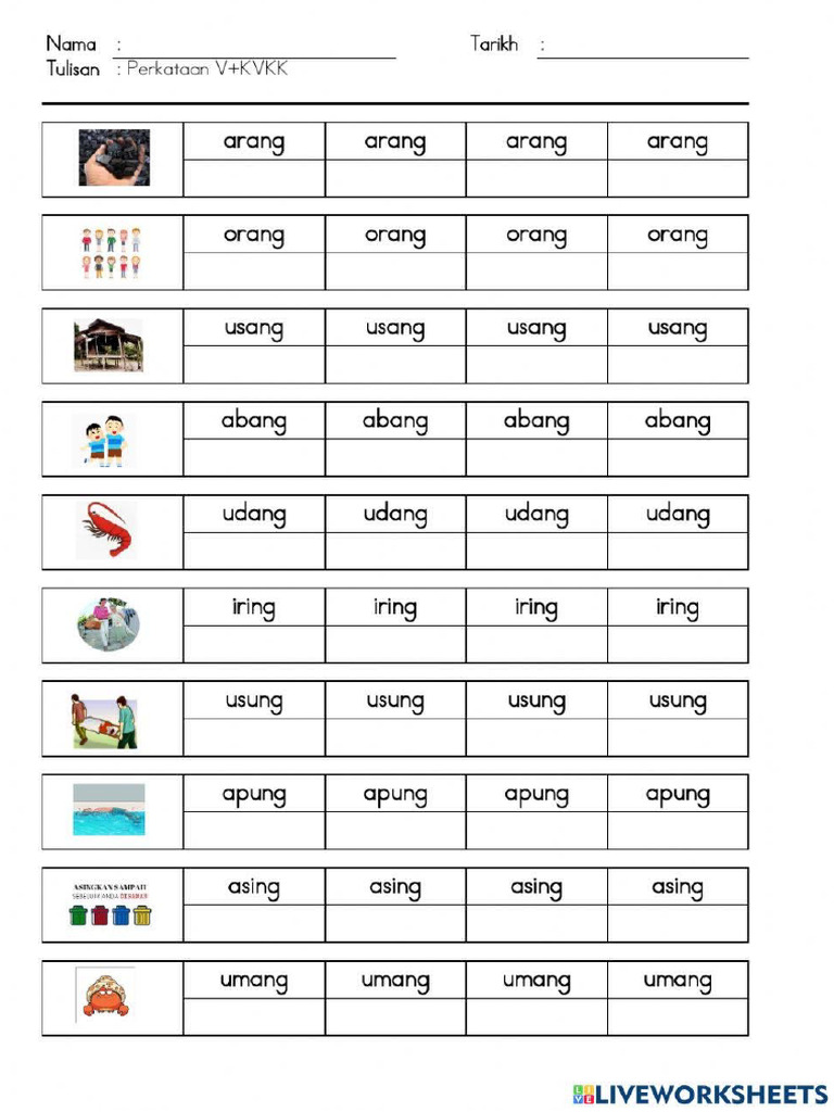Lembaran KRJ V KVK | PDF
