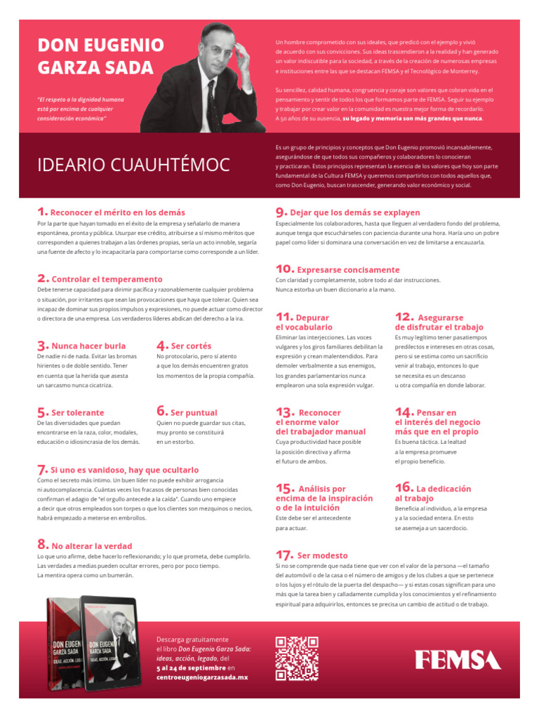 Ideario Cuauhtemoc 2023 | PDF