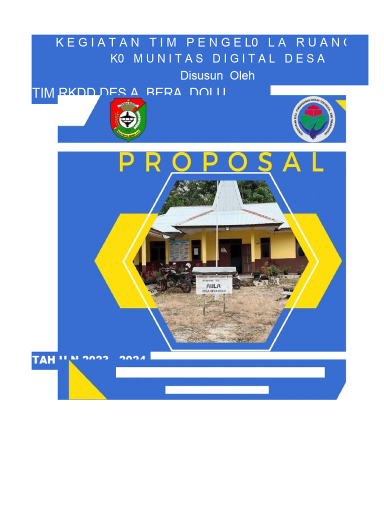 Proposal Kegiatan RKDD Desa Bera Dolu 2 | PDF