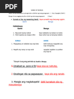 Pandiwa Worksheets | PDF