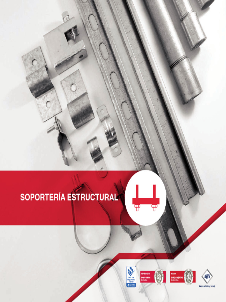 Catalogo Soporteria Metalectro | PDF | Tornillo | Acero