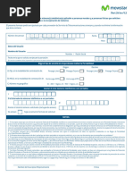 Solicitud de Portabilidad Megacable | PDF | Industrias de servicio