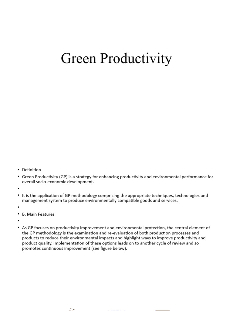 Green Productivity | PDF