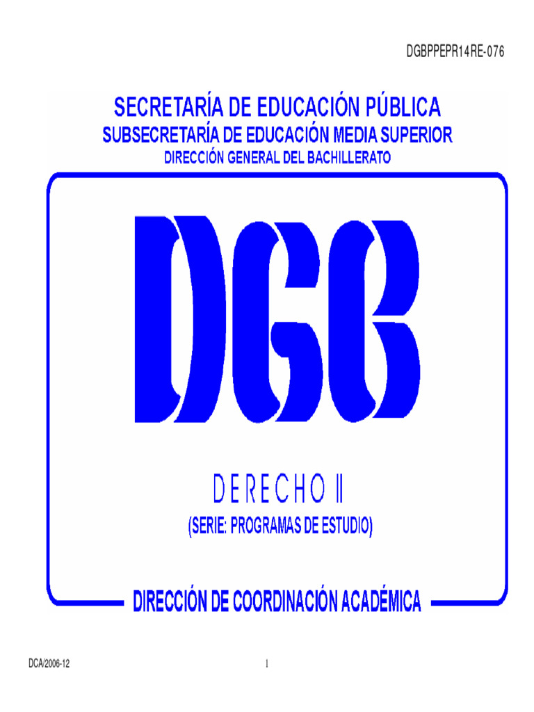 Derecho - II | PDF | Evaluación | Aprendizaje
