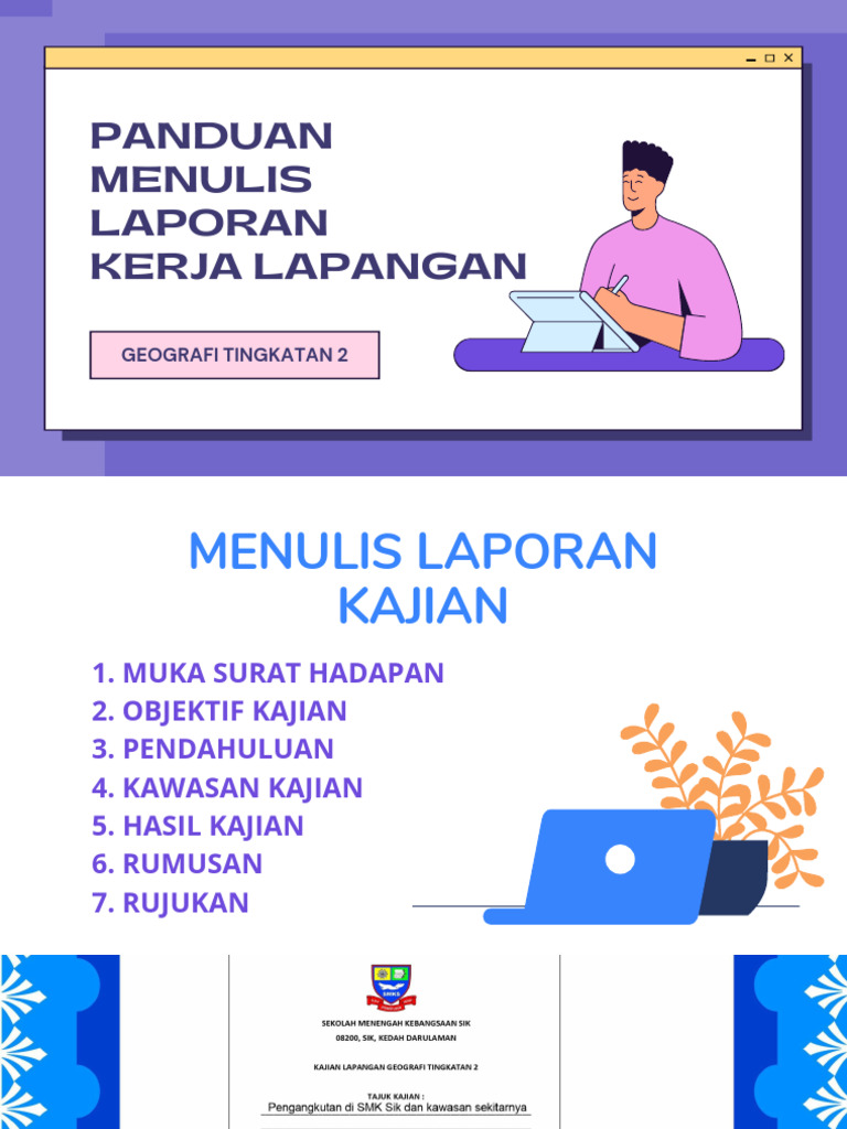 Panduan Lengkap Kerja Lapangan Geografi Tingkatan 2 Tahun 2021 | PDF