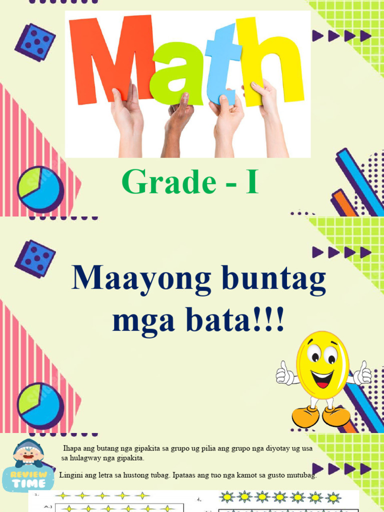 q1 Cot PPT Math 1 Week 4 | PDF