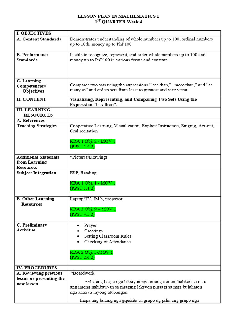 MATH 1 Q1 Week 4 | PDF