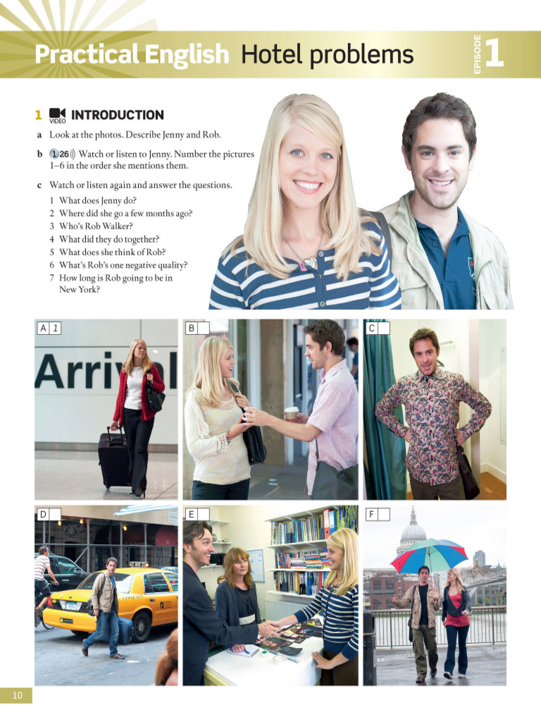 Practical English, Episode 1 (Hotel Problems) | PDF