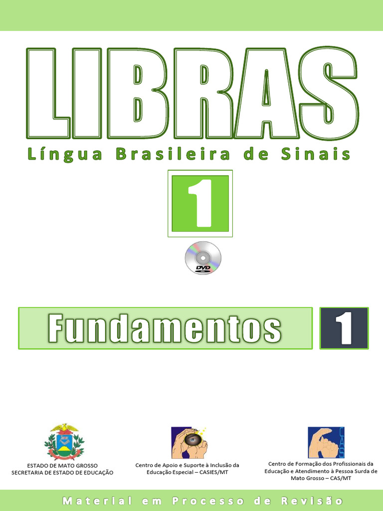 APOSTILA - Curso de Libras I - Fundamentos I - Vertical | PDF | Linguagem de sinais ...