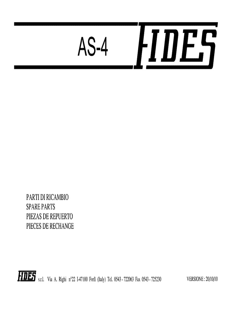FIDES AS4 Parts | PDF