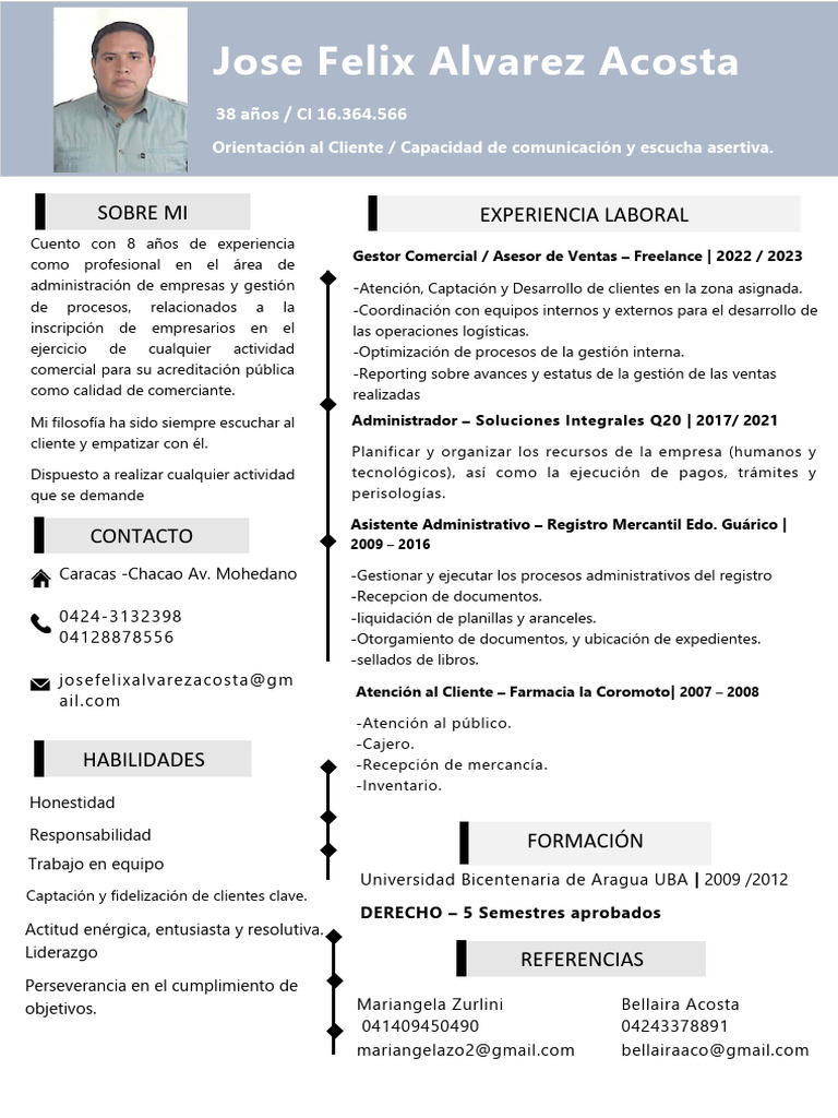 CV Actualizado - Jose Felix Alvarez 2023 | PDF | Negocios económicos ...