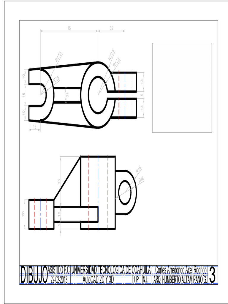 Layout 1 en AutoCAD R12 | PDF