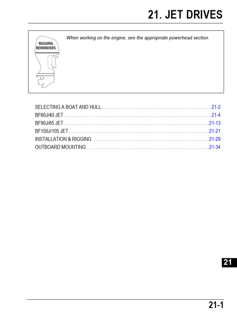 Jet Drive Selection and Installation Guide | PDF | Home & Garden ...