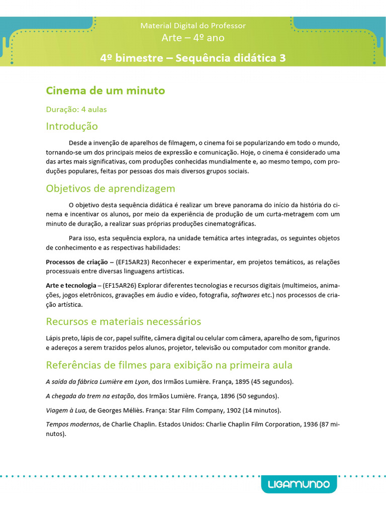 Aula - Cinema | PDF