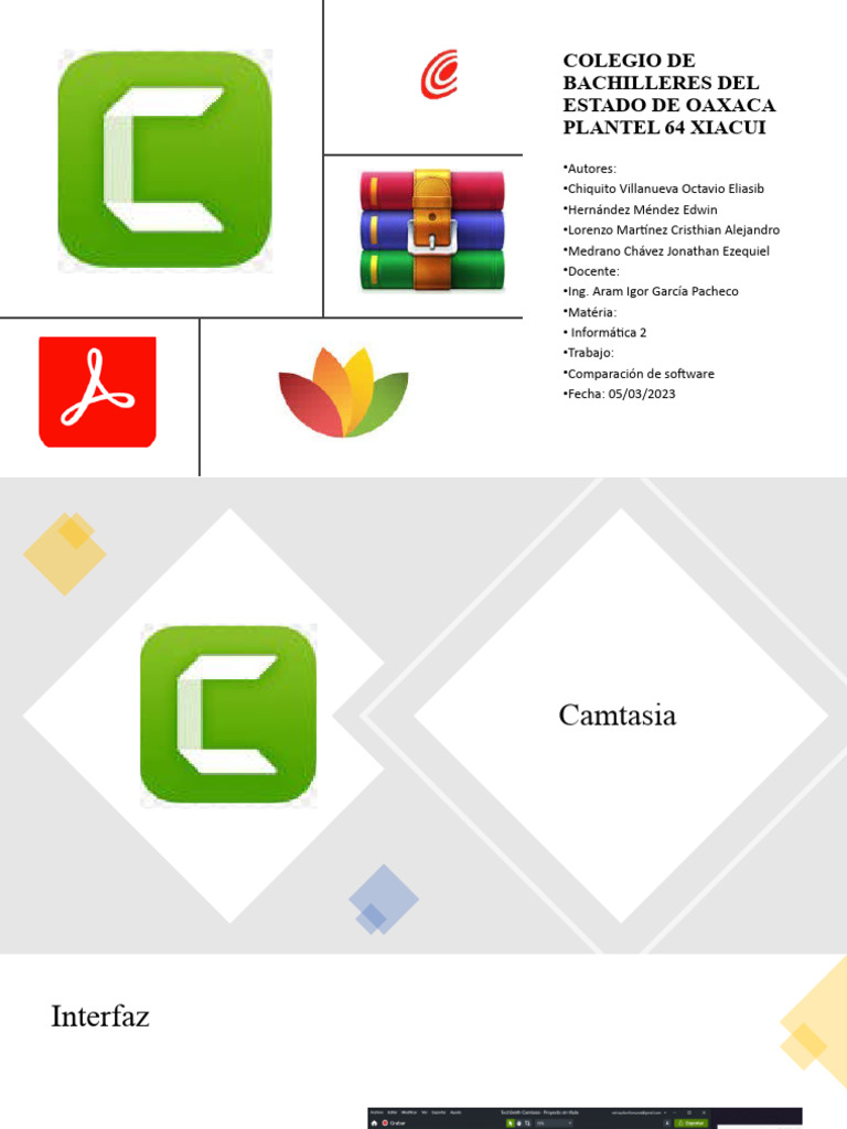 Comparacion de Software | PDF