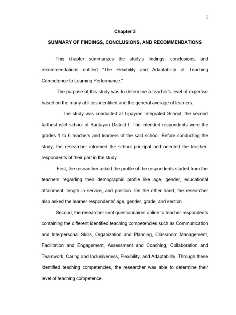 The Flexibility and Adaptability of Teaching Competence To Learning ...