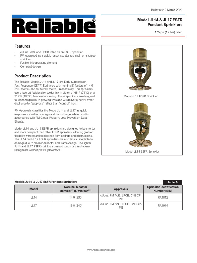 SPRINKLER | PDF | Fire Sprinkler System | Materials