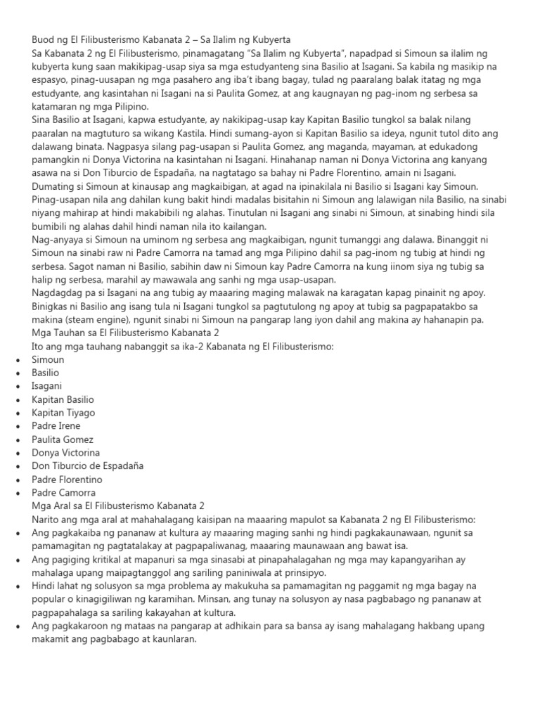 Kabanata 2 | PDF