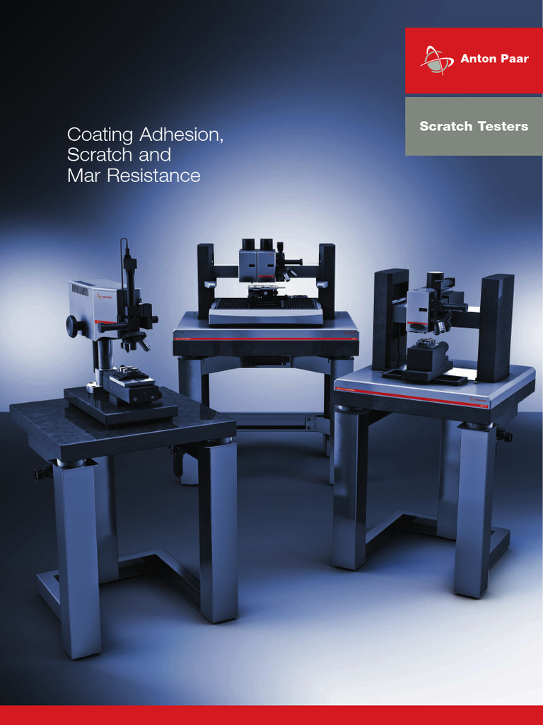 Coating Adhesion, Scratch and Mar Resistance | PDF