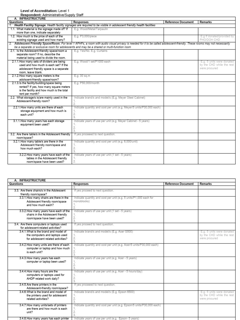 Level 1 - Admin_Supply Staff | PDF