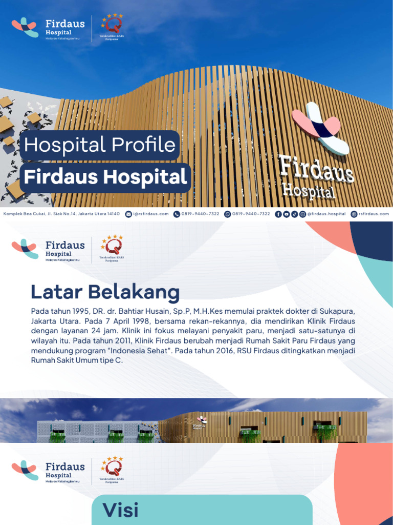 Rev 5 Company Profile Firdaus Hospital - Compressed | PDF
