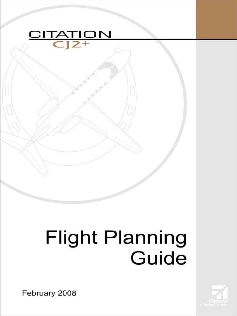 Flight Planning Guide CJ2 | PDF