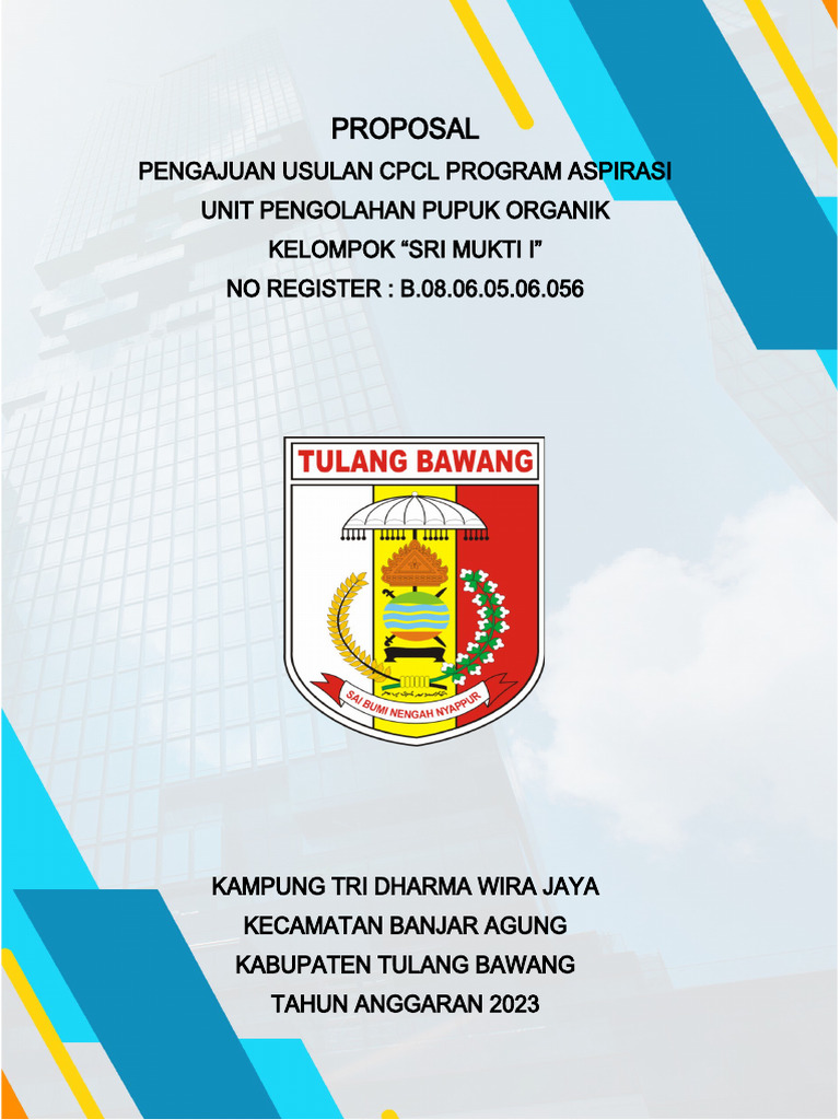 PROPOSAL Kelompok Tani | PDF