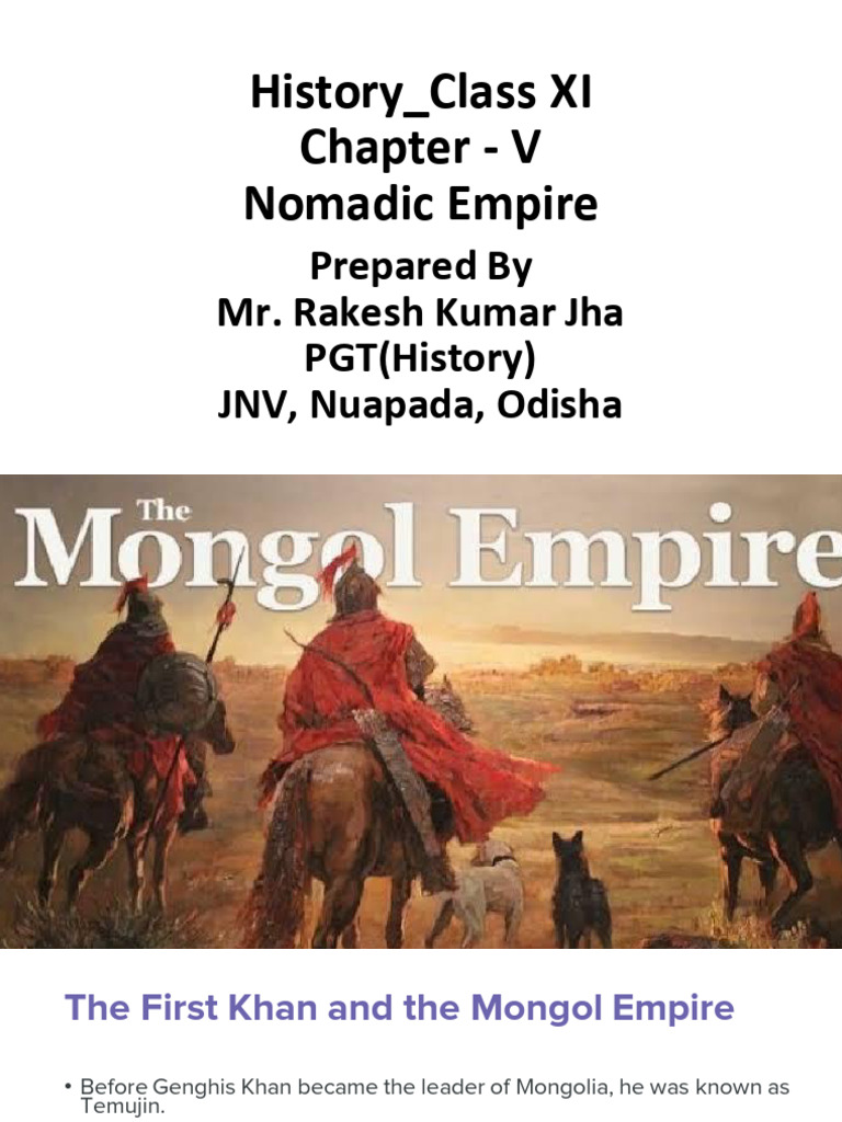 CH 5 Nomadic Empire 1 | PDF