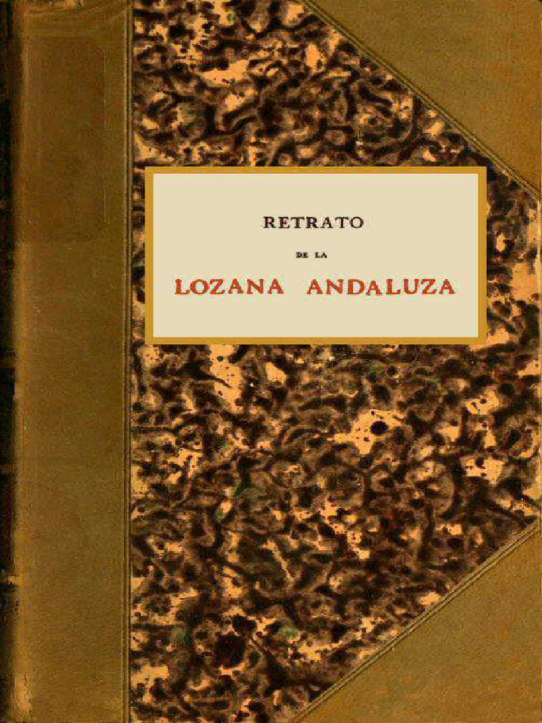 Retrato de la Lozana Andaluza: eBook gratuito | PDF | Historia