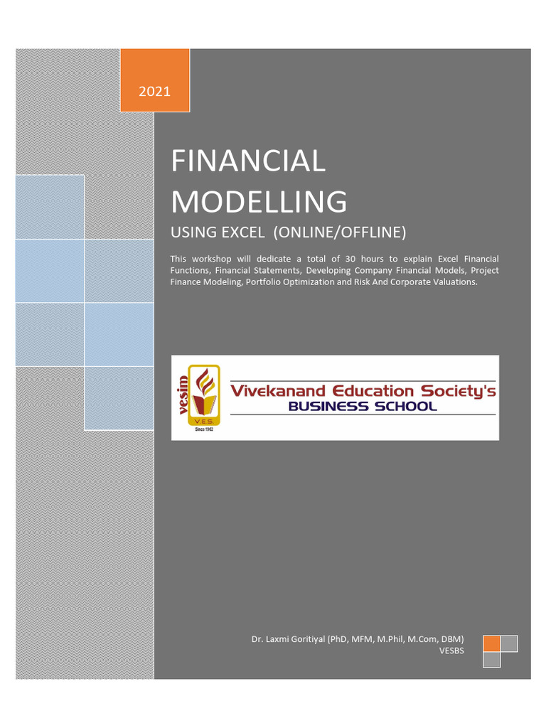 Financial Modeling Using Excel | PDF