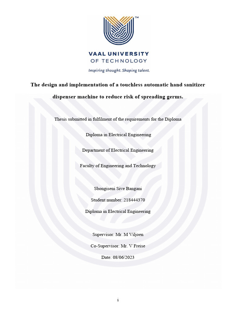 Projects 4 Ss Bangani 2023 Final Document | PDF