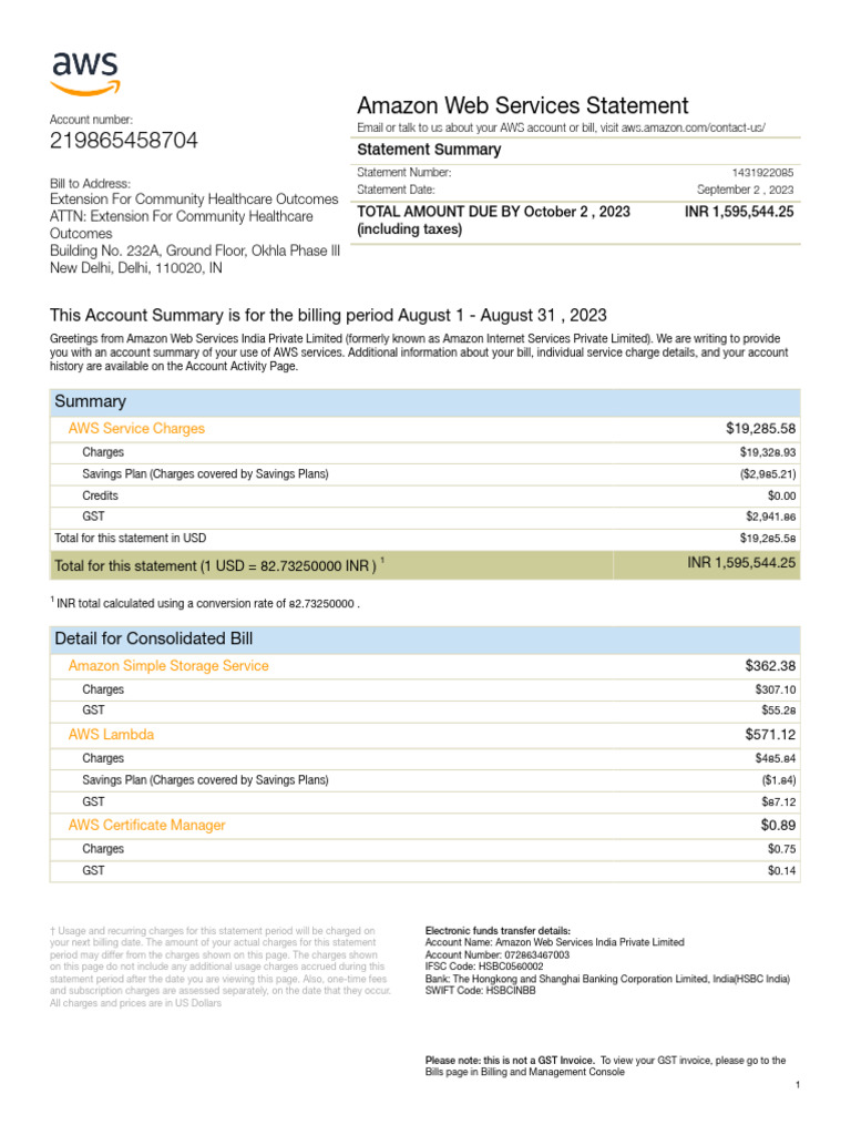 Invoice 1431922085 | PDF