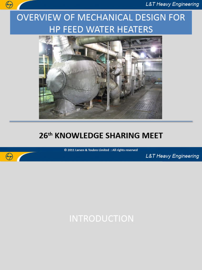 Overview of Mechanical Design of FWHs | PDF