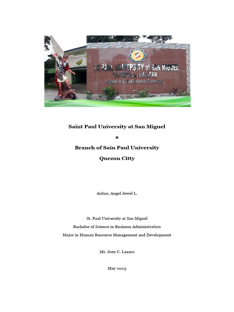 OJT Portfolio Draft | PDF