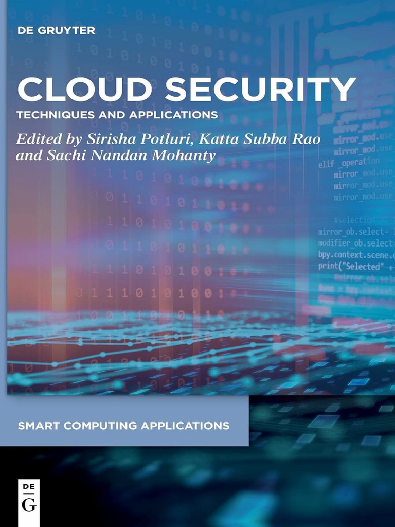 Cloud Security Techniques and Applications Smart Computing Applications ...