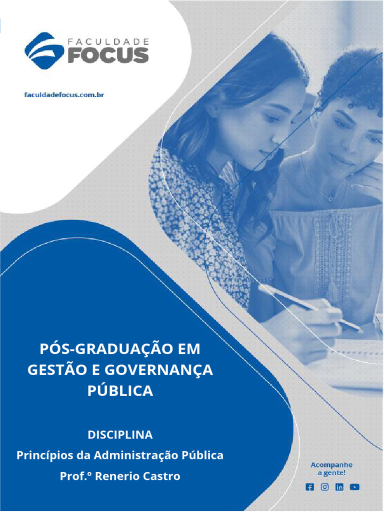 Pos Gov Publica Principios Adm Pub | PDF
