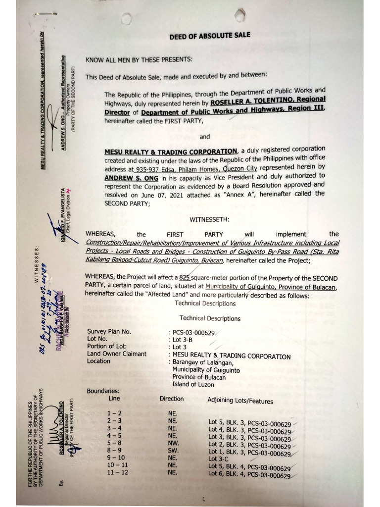 Affidavit of Change Venue Marriage | PDF