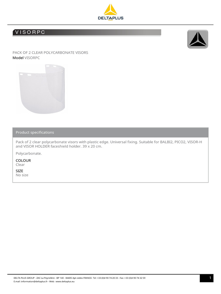 Delta-Product - Visorpc | PDF