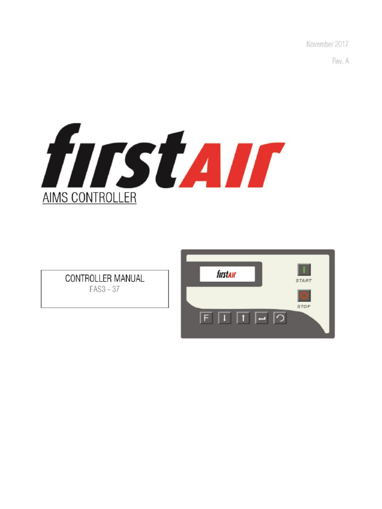 Firstair Aims Controller Manual | PDF