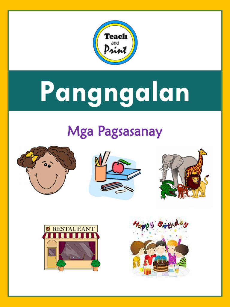 TAP - Pangngalan (Mga Pagsasanay) | PDF